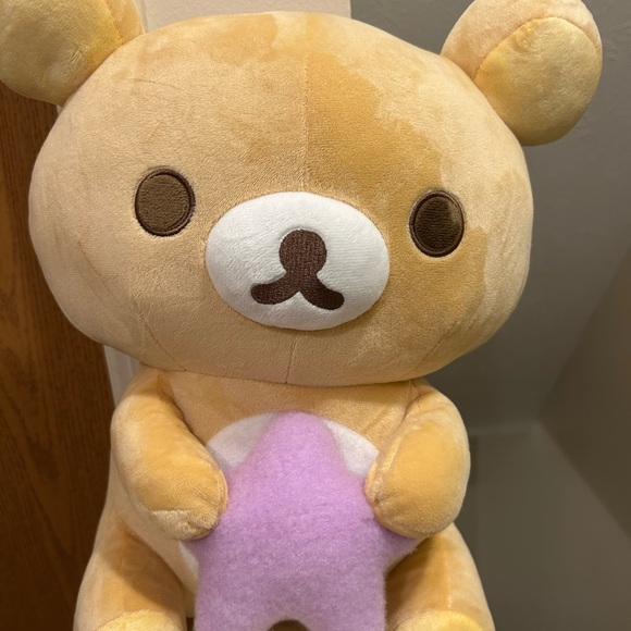 round one claw machine | Toys | Plush Bear With Purple Star | Poshmark
